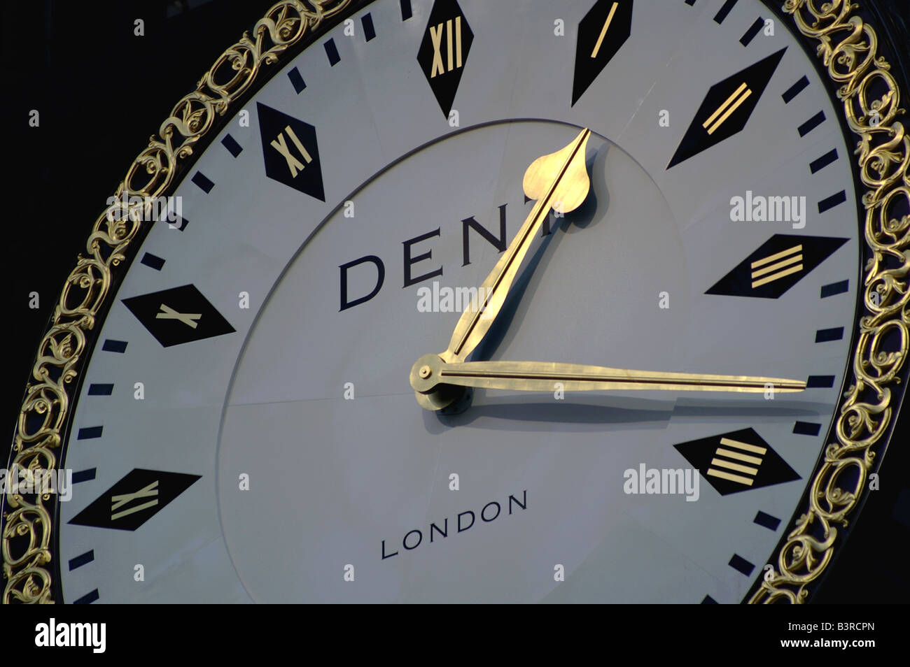 The Dent clock at St Pancras Station, London Stock Photo - Alamy