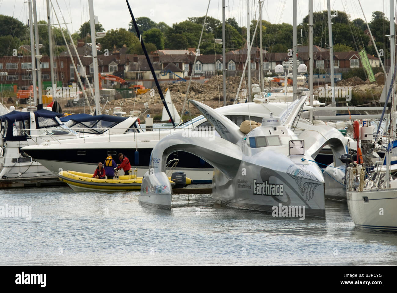 Earthrace speedboat hi-res stock photography and images - Alamy