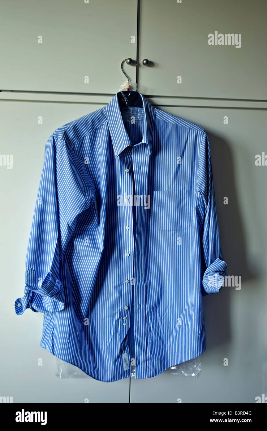 Hanging shirt hi-res stock photography and images - Alamy