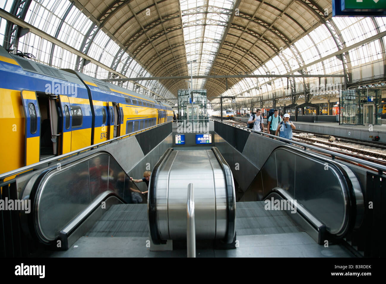 Central Train station, Amsterdam, Netherlands Stock Photo - Alamy