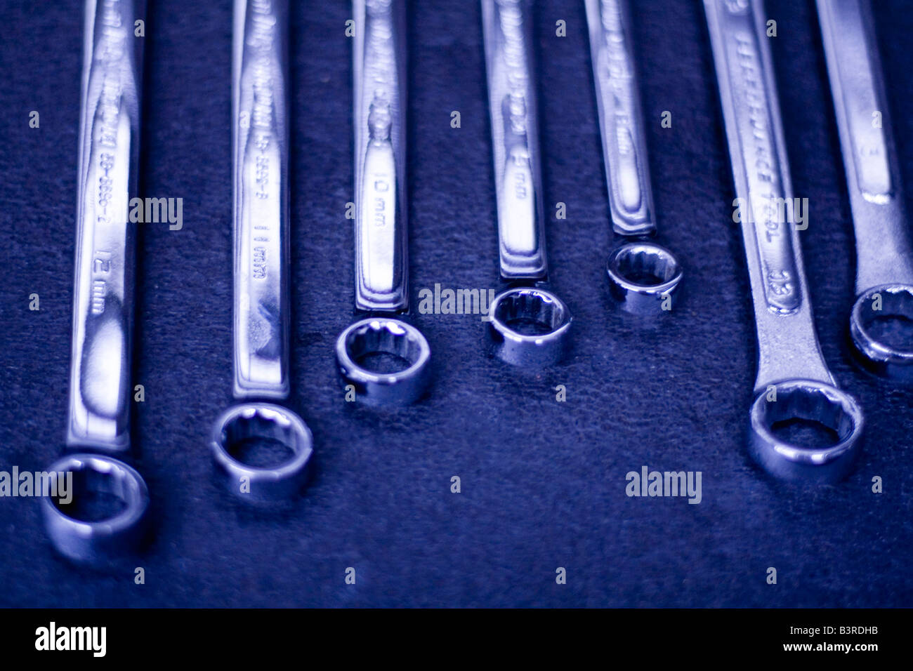 hand tools wrench Stock Photo - Alamy
