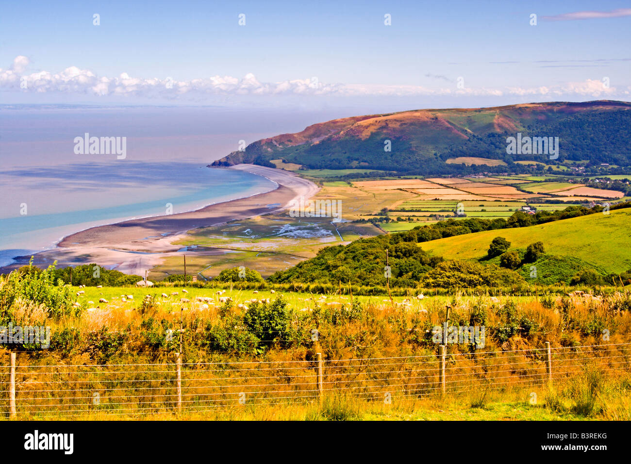 Porlock bay exmoor national park hi-res stock photography and images ...