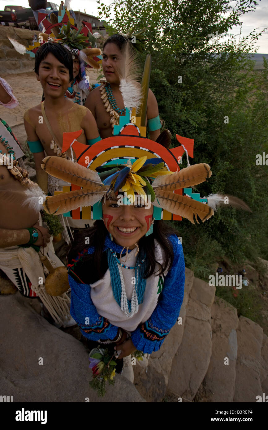 Hopi Children - Hopi Reservation - Arizona - Dressed in costume for ...
