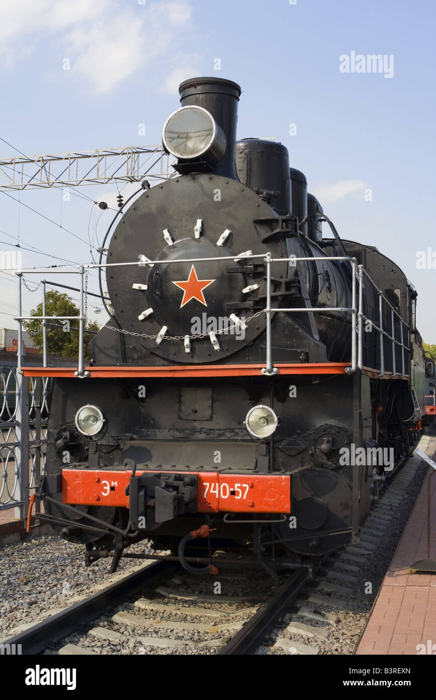 Steam locomotive Em, Russia, 1935 Stock Photo - Alamy