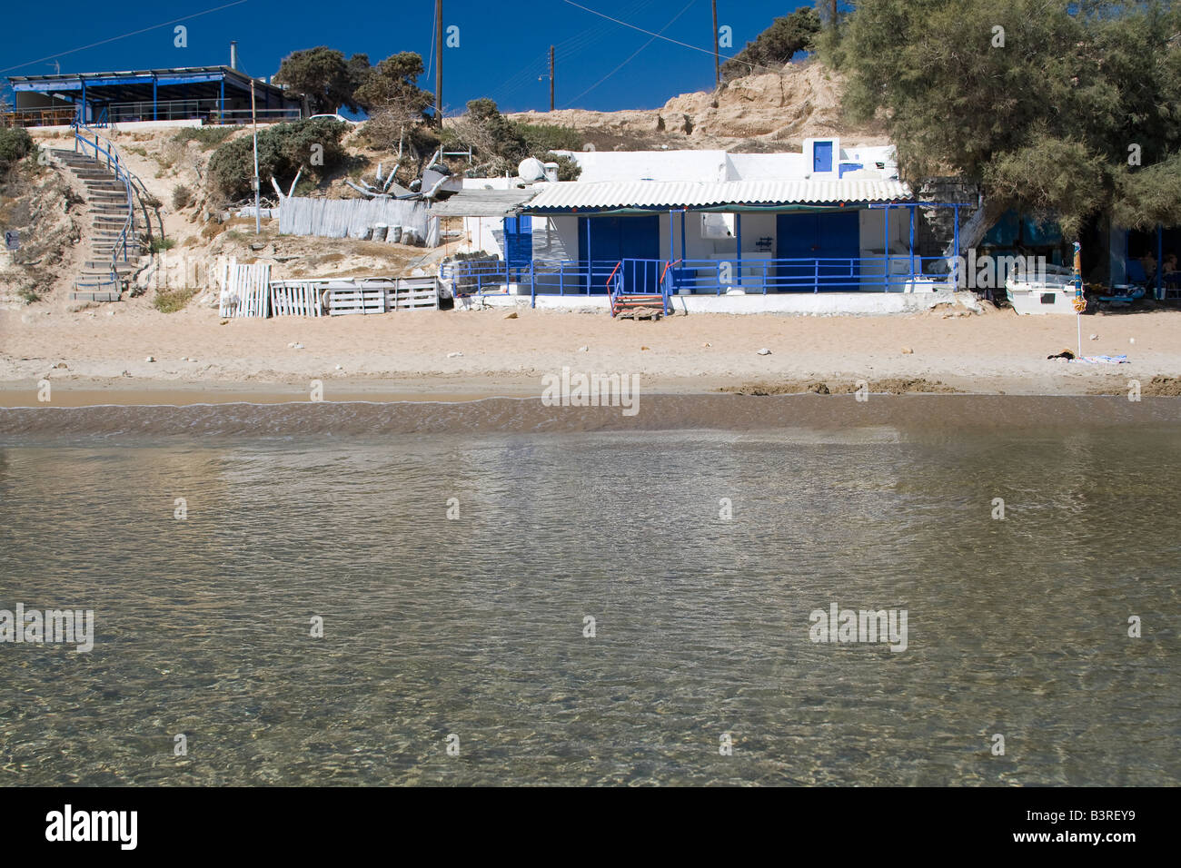provatas beach island milos cyclades greece Stock Photo - Alamy