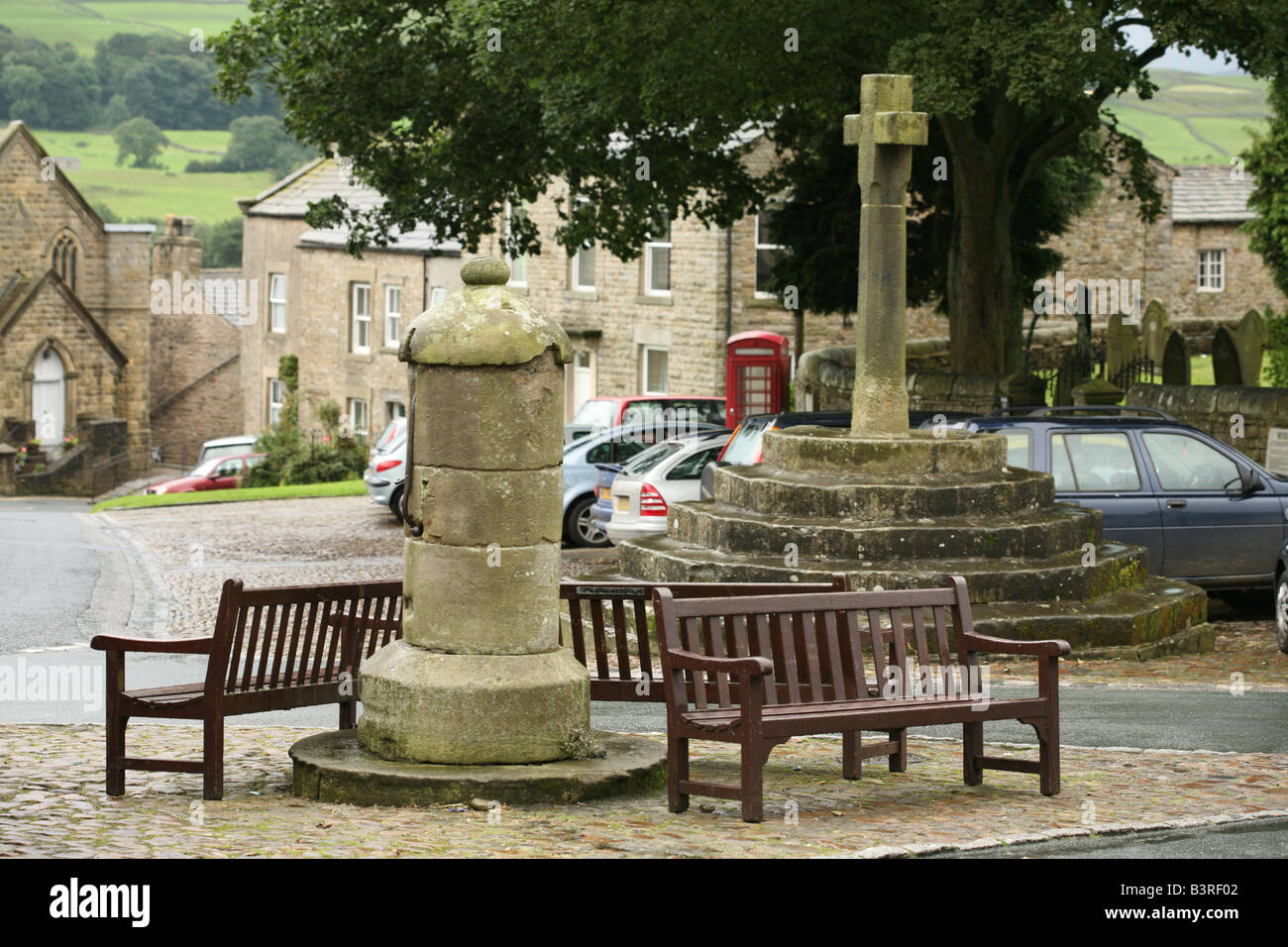 Market Place, Askrigg, Yorkshire Dales,UK Stock Photo - Alamy