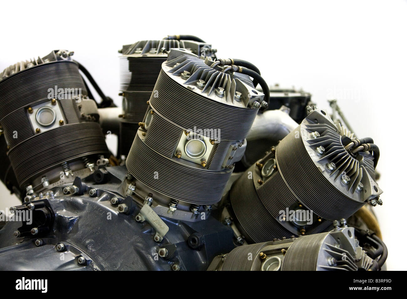 Radial Aero engine Stock Photo - Alamy