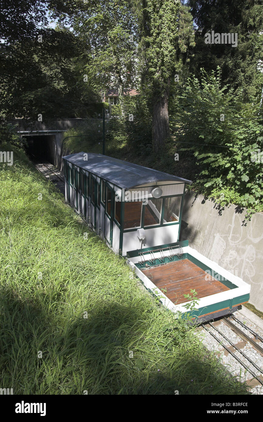 Funicular Railway Evian France Stock Photo - Alamy