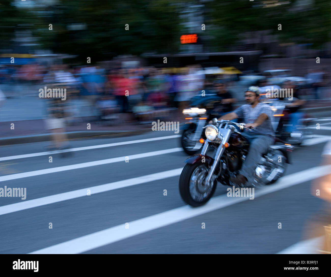 Boston massachusetts motorcycle hi-res stock photography and images - Alamy