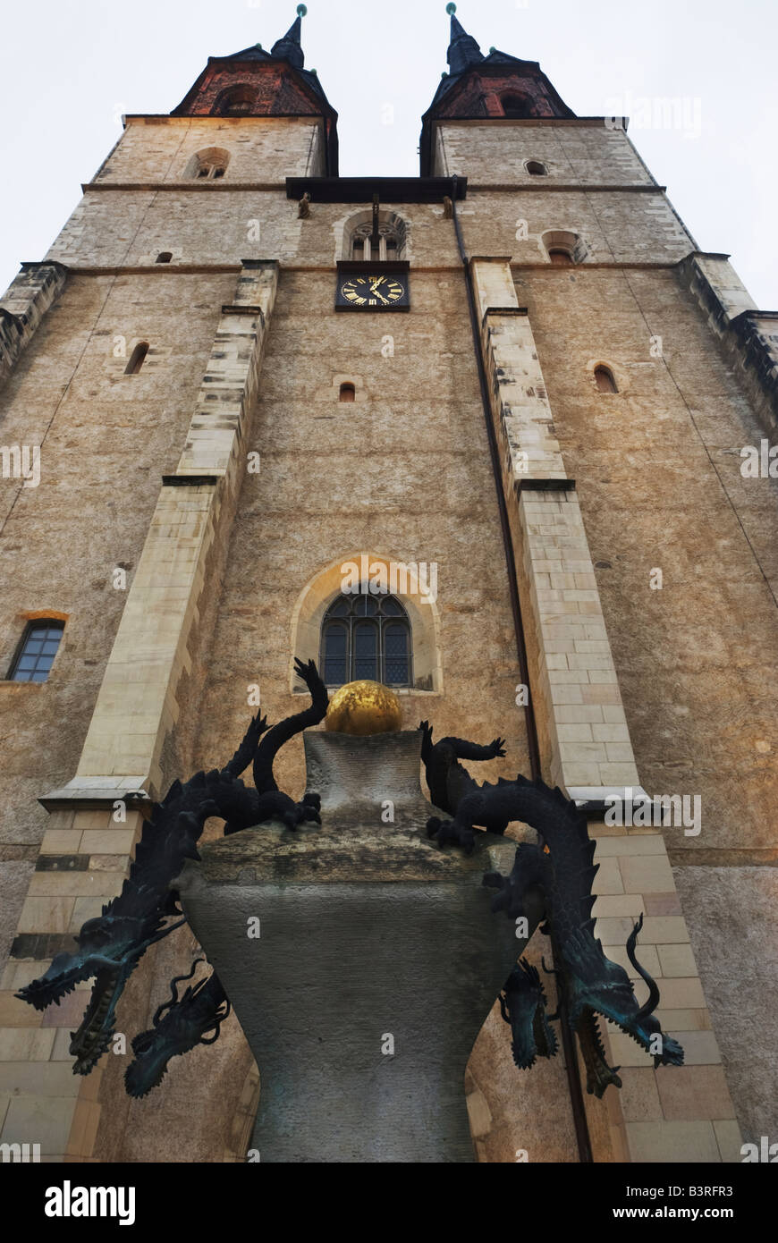 Marktkirche market church in halle germany hi-res stock photography and ...