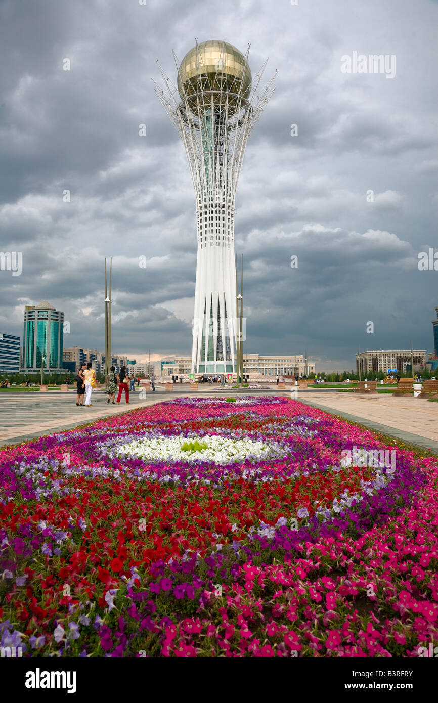 Baiterek symbol of Astana capital of Kazakhastan Stock Photo - Alamy