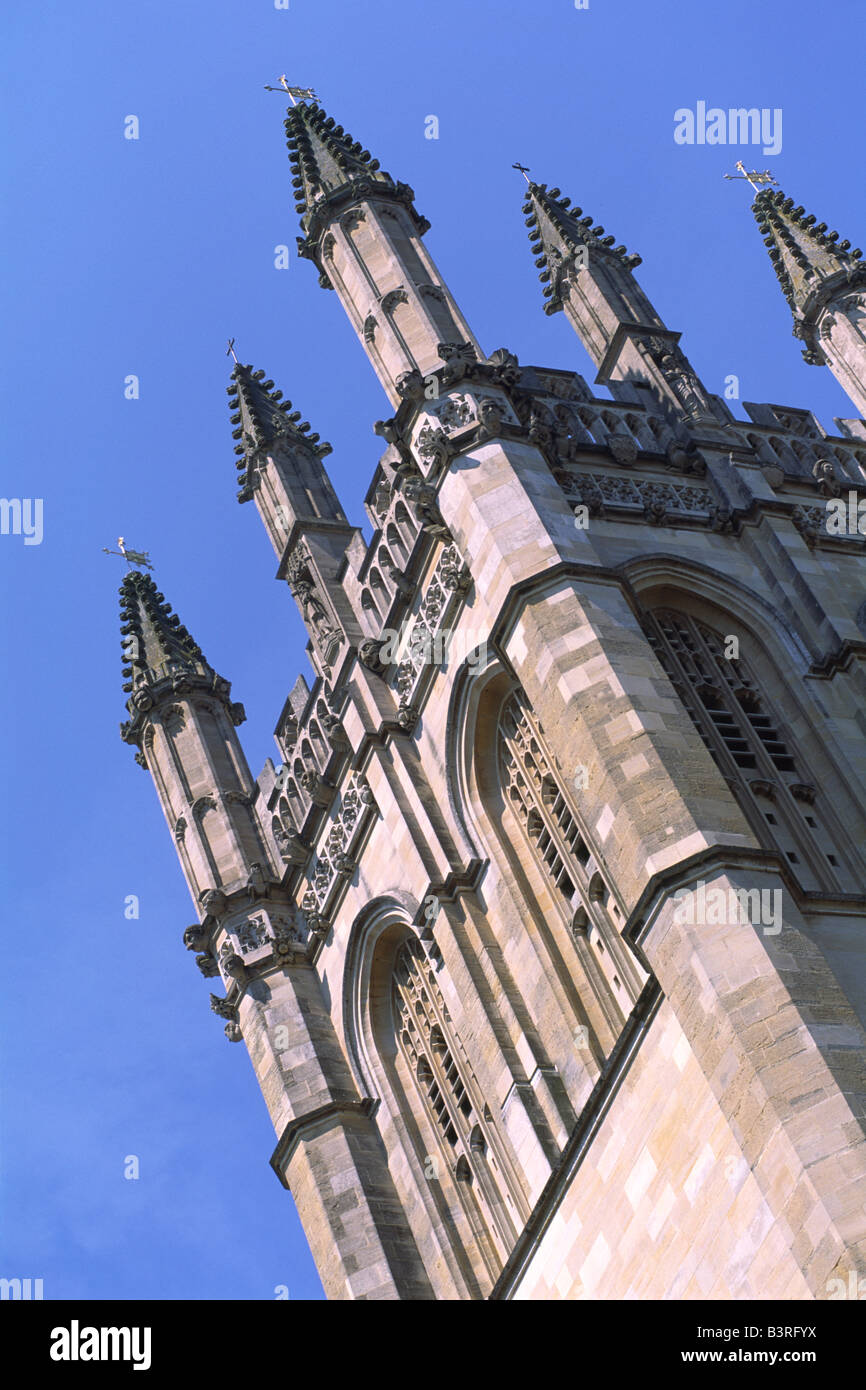 Bell tower, Magdalen College, Oxford Stock Photo - Alamy