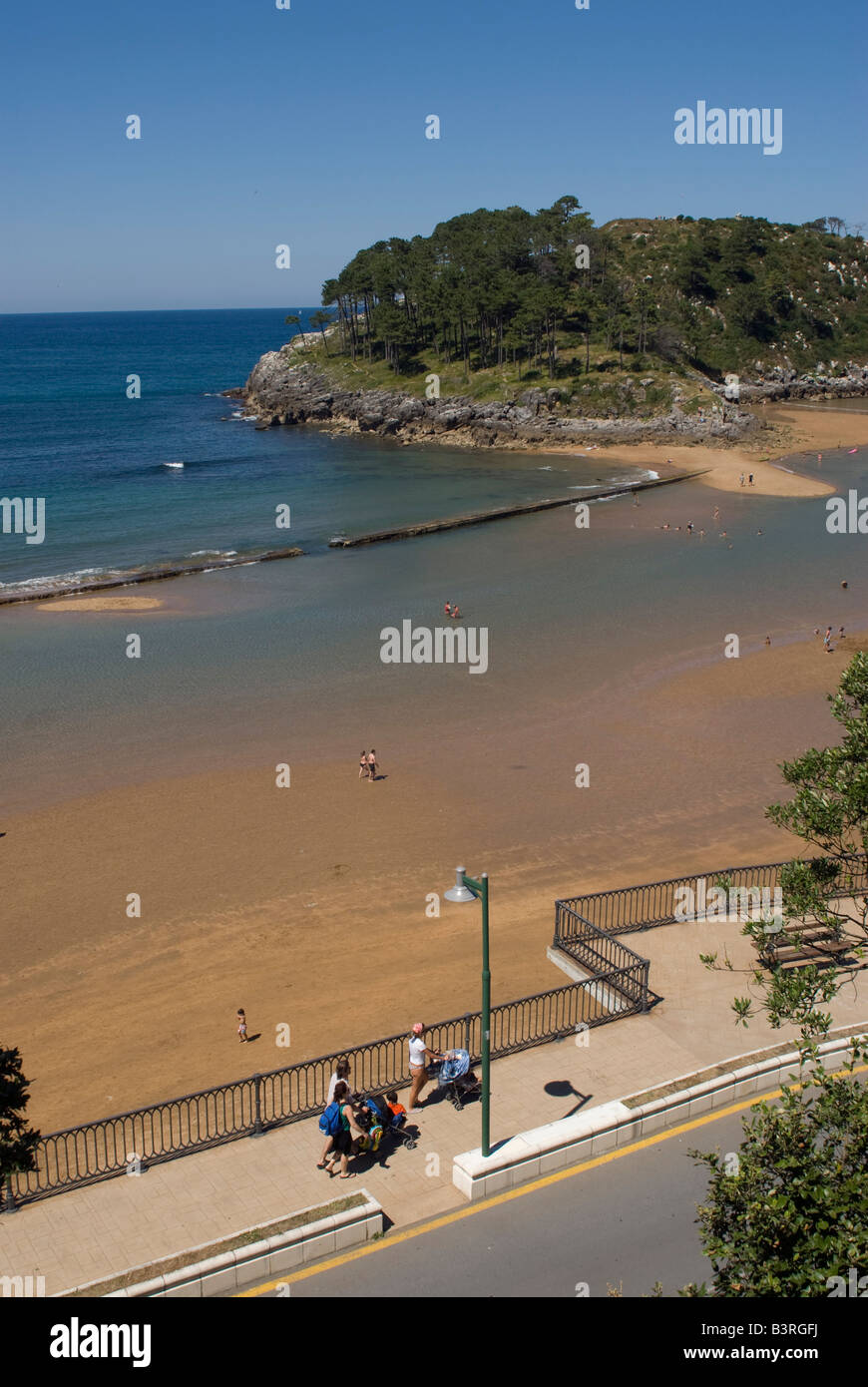 Spain Basque Country Lekeitio village Stock Photo - Alamy