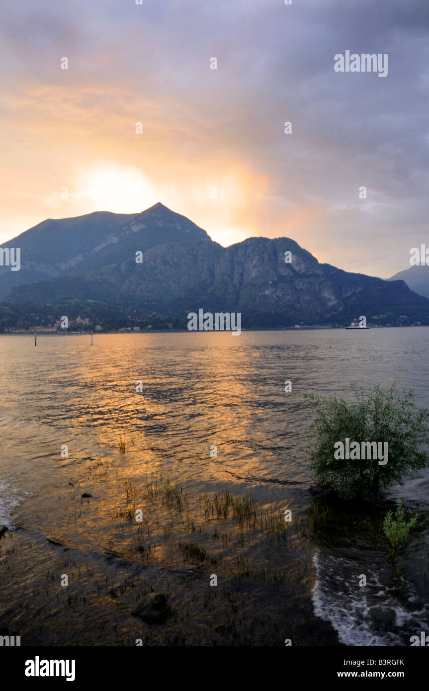The beautiful Lake Como in Northern Italy from Bellagio Stock Photo - Alamy