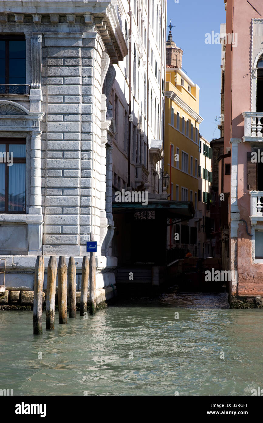 scenery along grand canal of venice Stock Photo - Alamy
