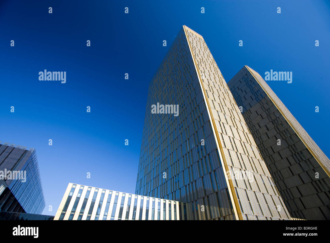 Luxembourg Kirchberg Europe quarter European court of justice Stock ...