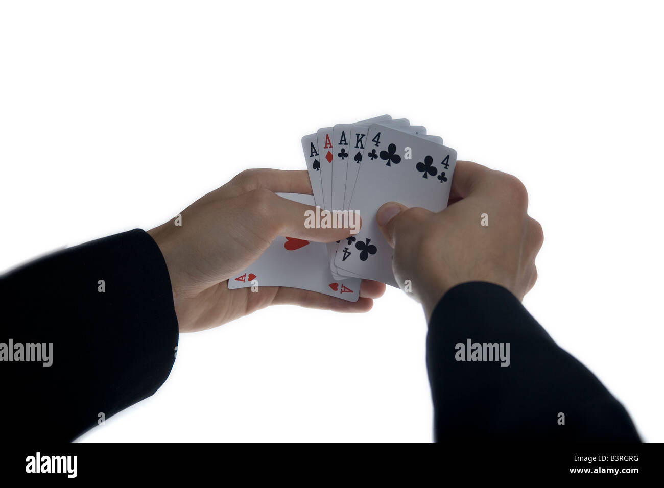Cheating at cards hi-res stock photography and images - Alamy