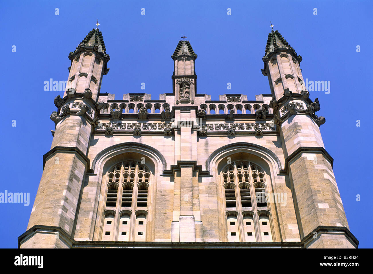 Bell tower, Magdalen College, Oxford Stock Photo - Alamy