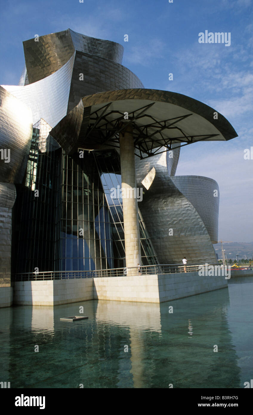 Bilbao Guggenheim museum Pays Basque Stock Photo - Alamy