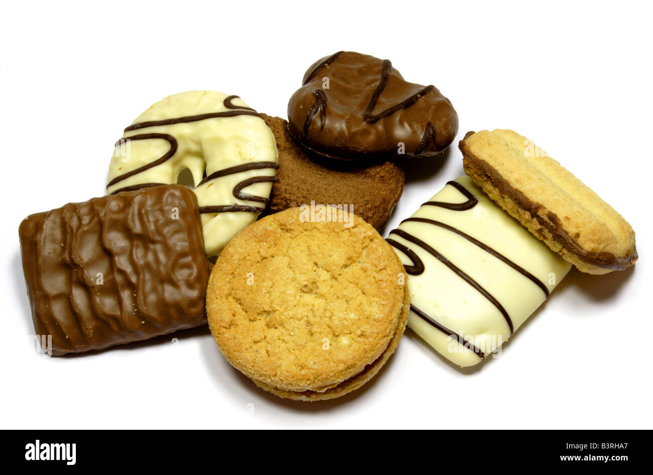 Assorted cookies and fancy sweet biscuits hi-res stock photography and ...