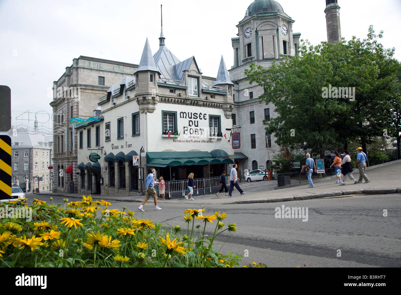 Museum in Quebec City at 400 Years old. Most of the historic section of ...