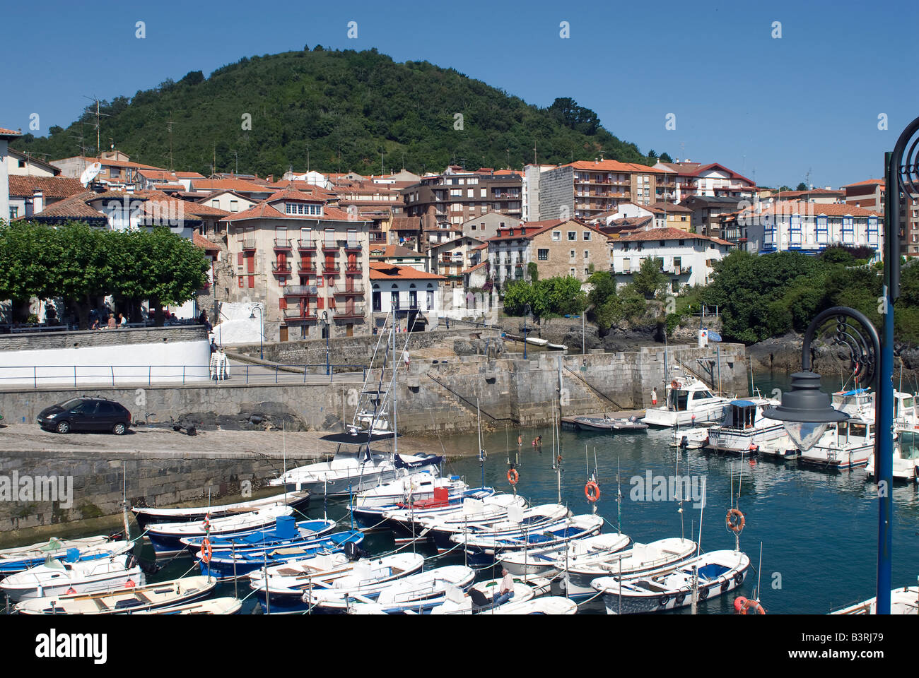 Spain Basque Country Mondaka village Stock Photo - Alamy