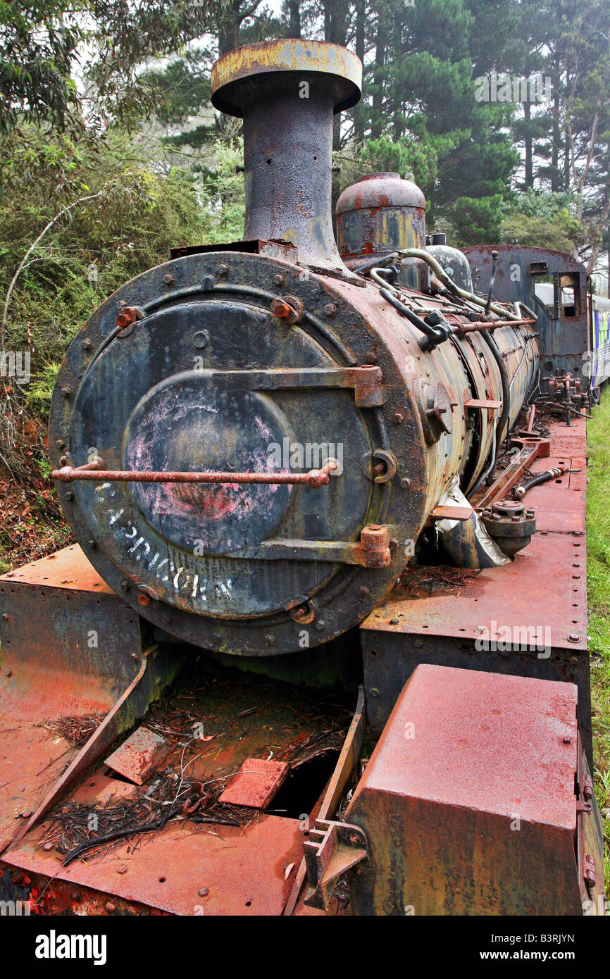 Historic Old Steam Engine Abandoned High Resolution Stock Photography ...