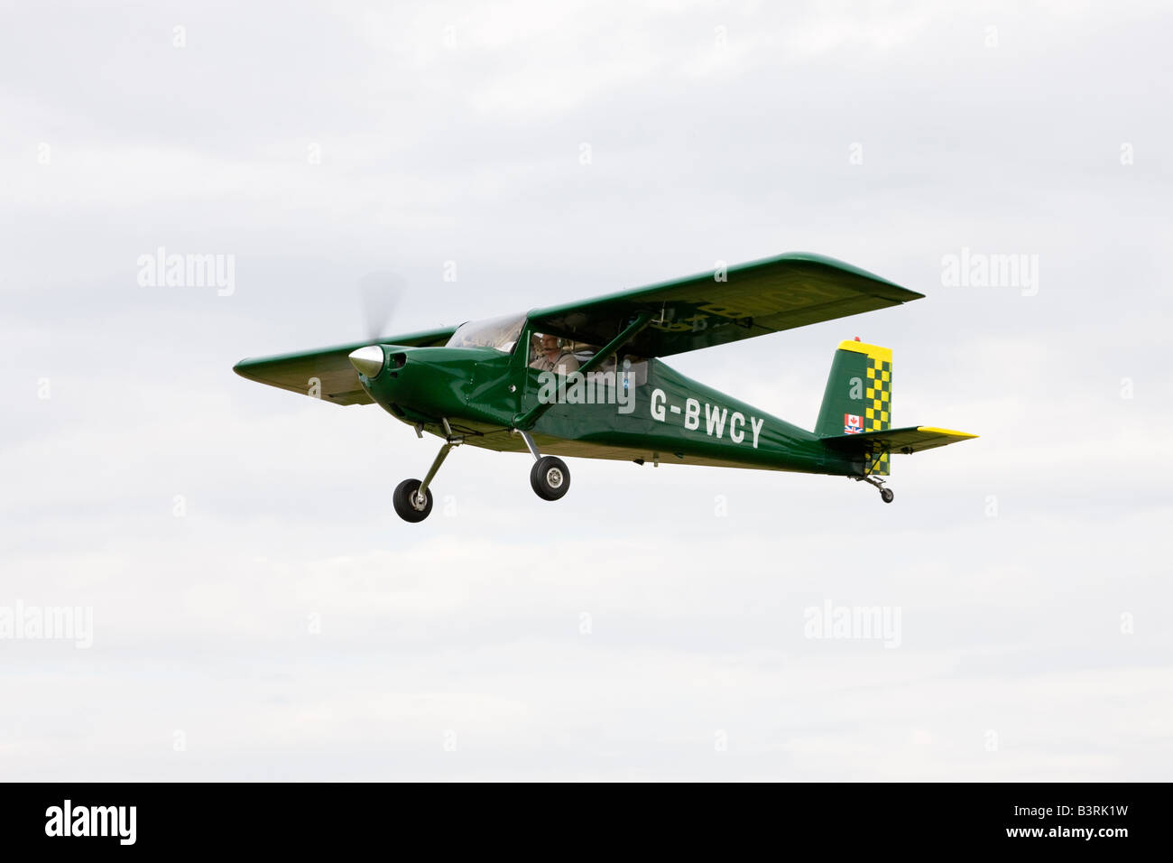 Murphy Rebel G-BWCY in flight at Breighton Airfield Stock Photo - Alamy