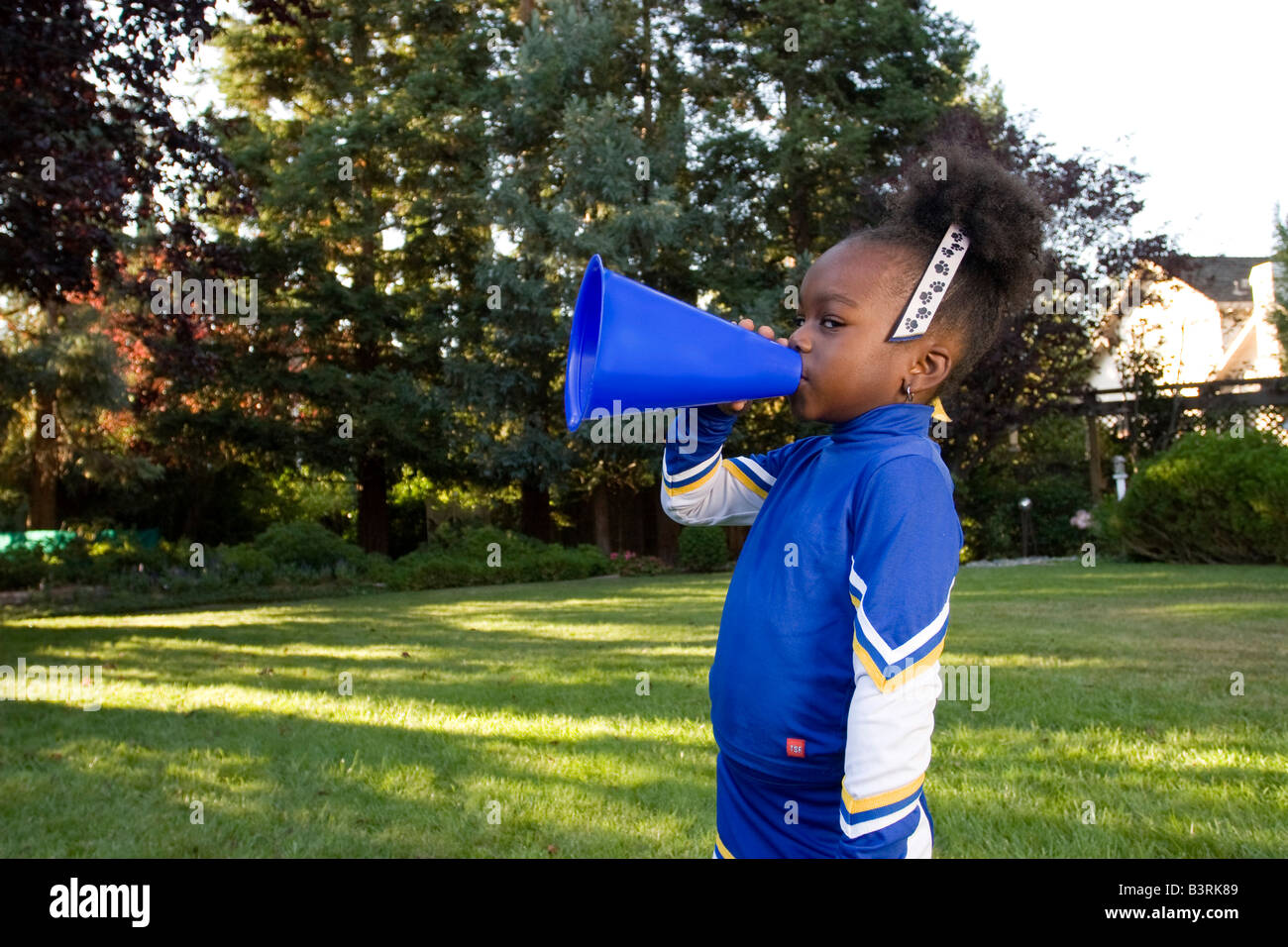 Cheerleader Megaphone High Resolution Stock Photography and Images - Alamy