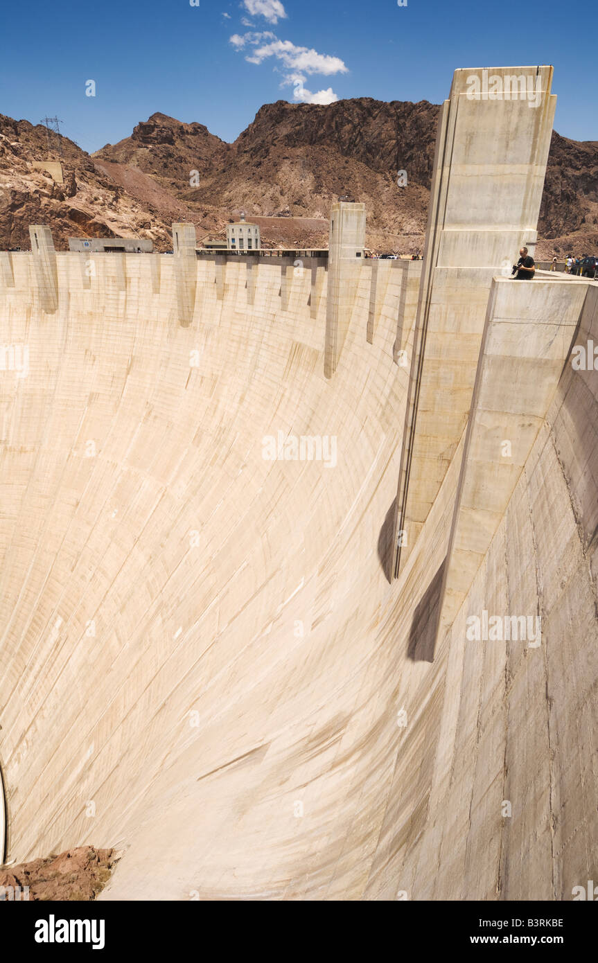 Nevada state line hoover dam hi-res stock photography and images - Alamy