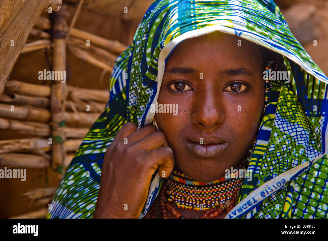 Fulani tribe woman tattoo hi-res stock photography and images - Alamy