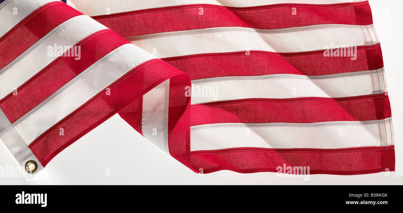 American Flag, Red and White Stripes Stock Photo - Alamy