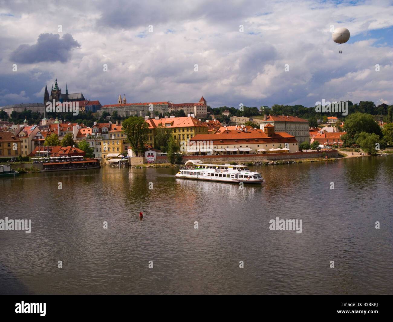 Panoramic view vltava river from hi-res stock photography and images ...