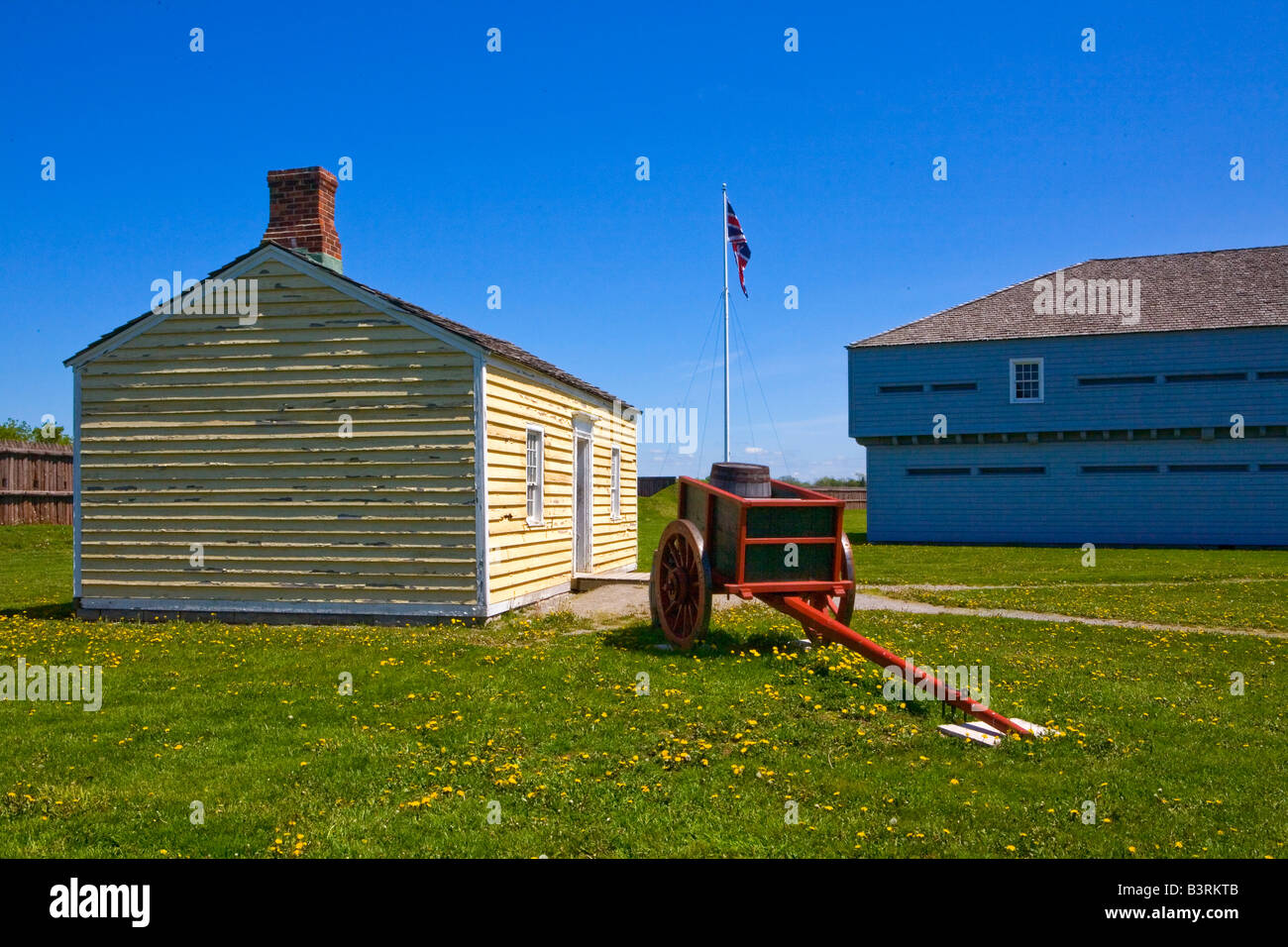 Canada niagara on the lake ontario fort george national historic hi-res ...