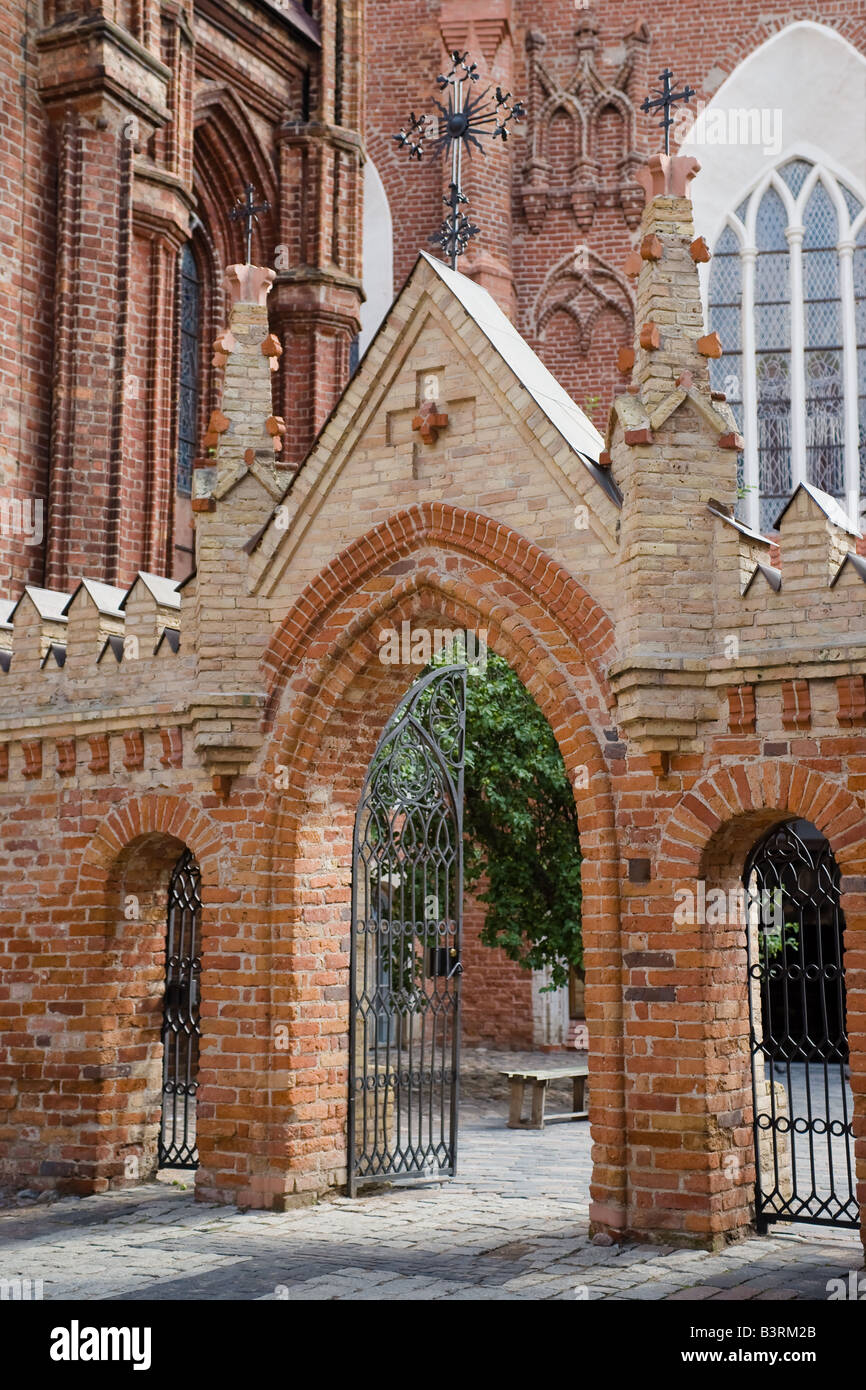 Brick gate hi-res stock photography and images - Alamy
