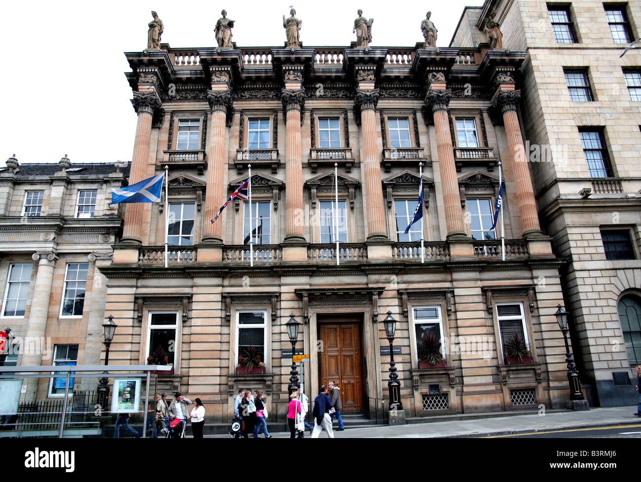 Bank of scotland building hi-res stock photography and images - Alamy