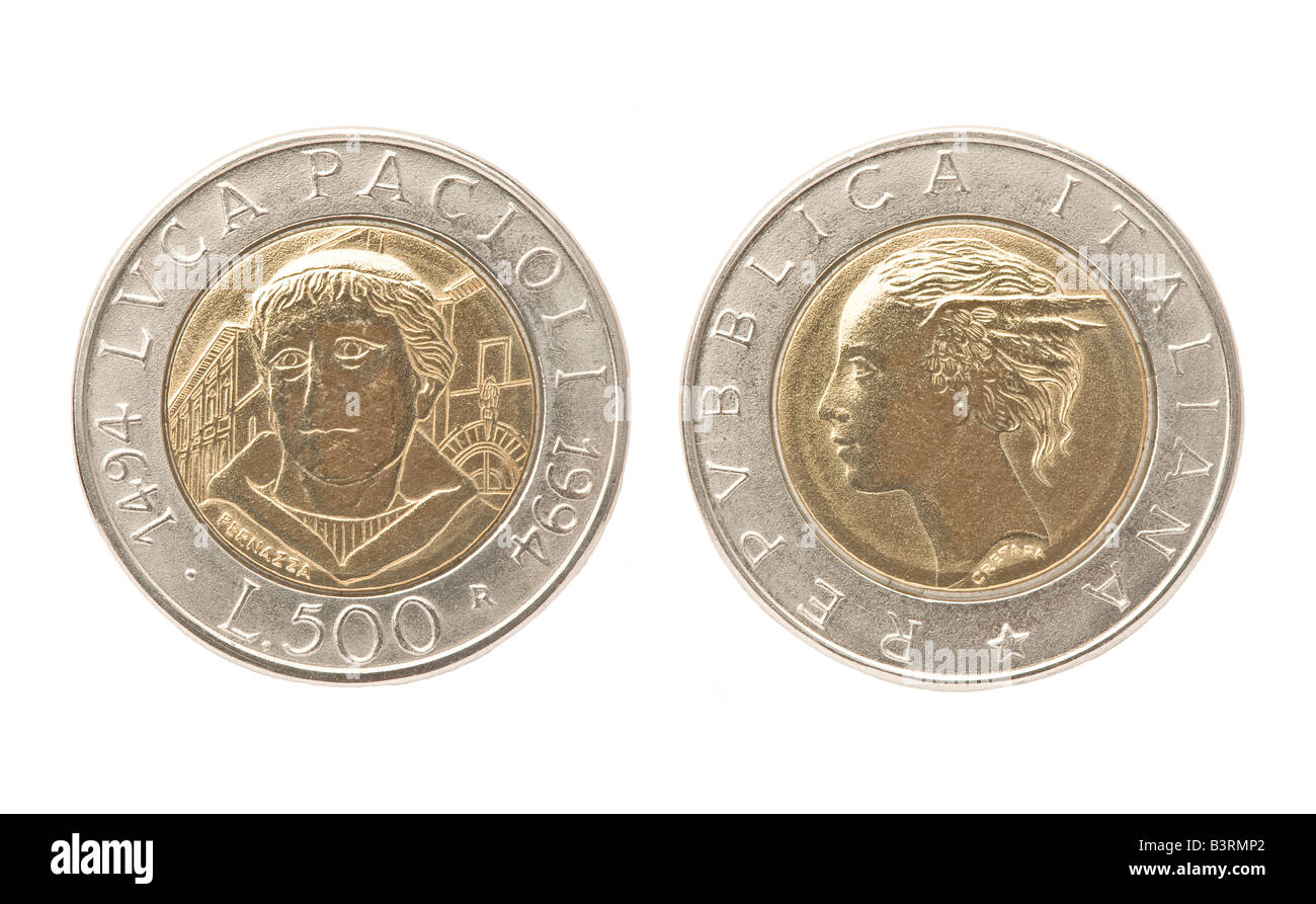 500 lira coin Cut Out Stock Images & Pictures - Alamy