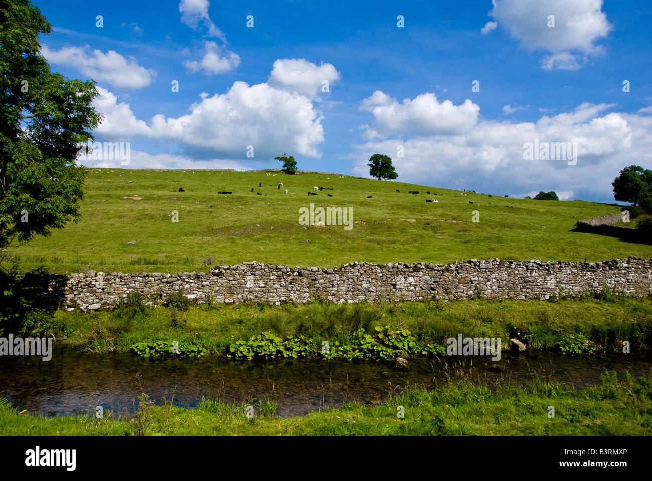 UK England cumbria kirkby lonsdale landscape Stock Photo - Alamy