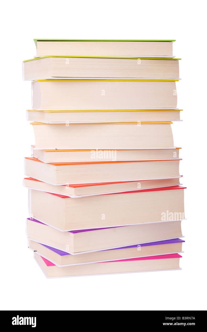 Books pile hi-res stock photography and images - Alamy