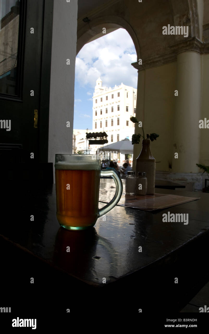 A beer Cuba La Havana Stock Photo - Alamy