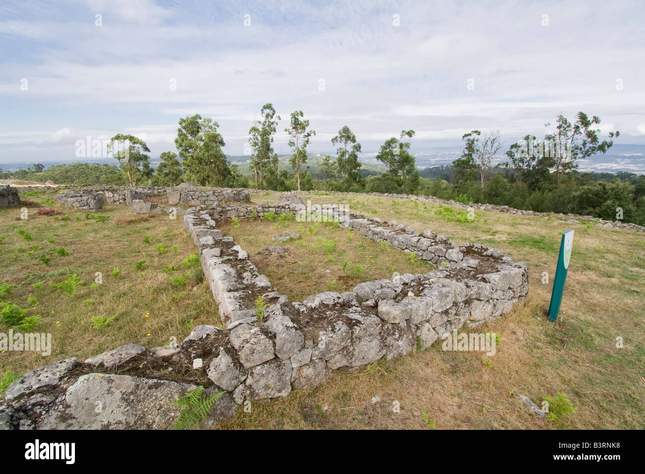 Citânia de Sanfins. A Castro Village (fortified Celtic-Iberian pre ...