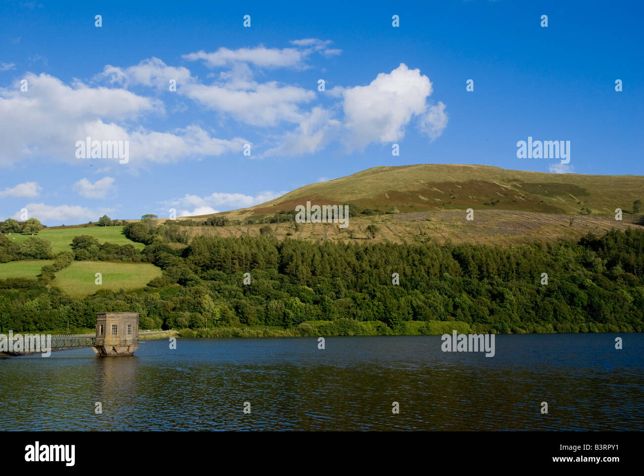 Europe UK Wales powys brecon beacons neuadd reservoir Stock Photo - Alamy