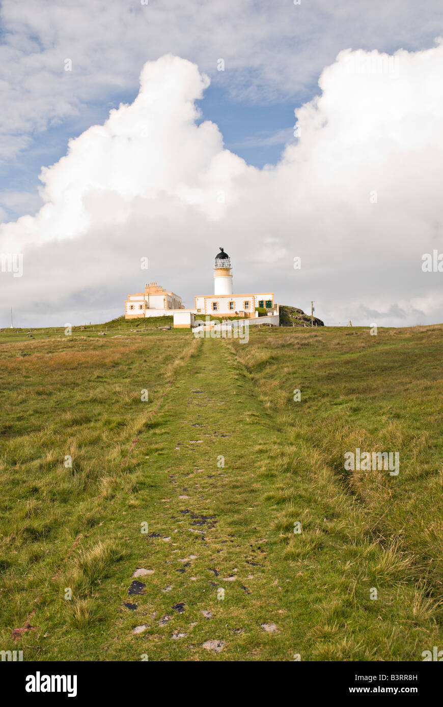 Neist point lighthouse near Glendale Isle of Skye Scotland Stock Photo ...