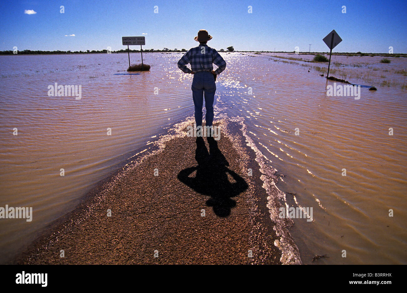Flooded road water over hi-res stock photography and images - Alamy