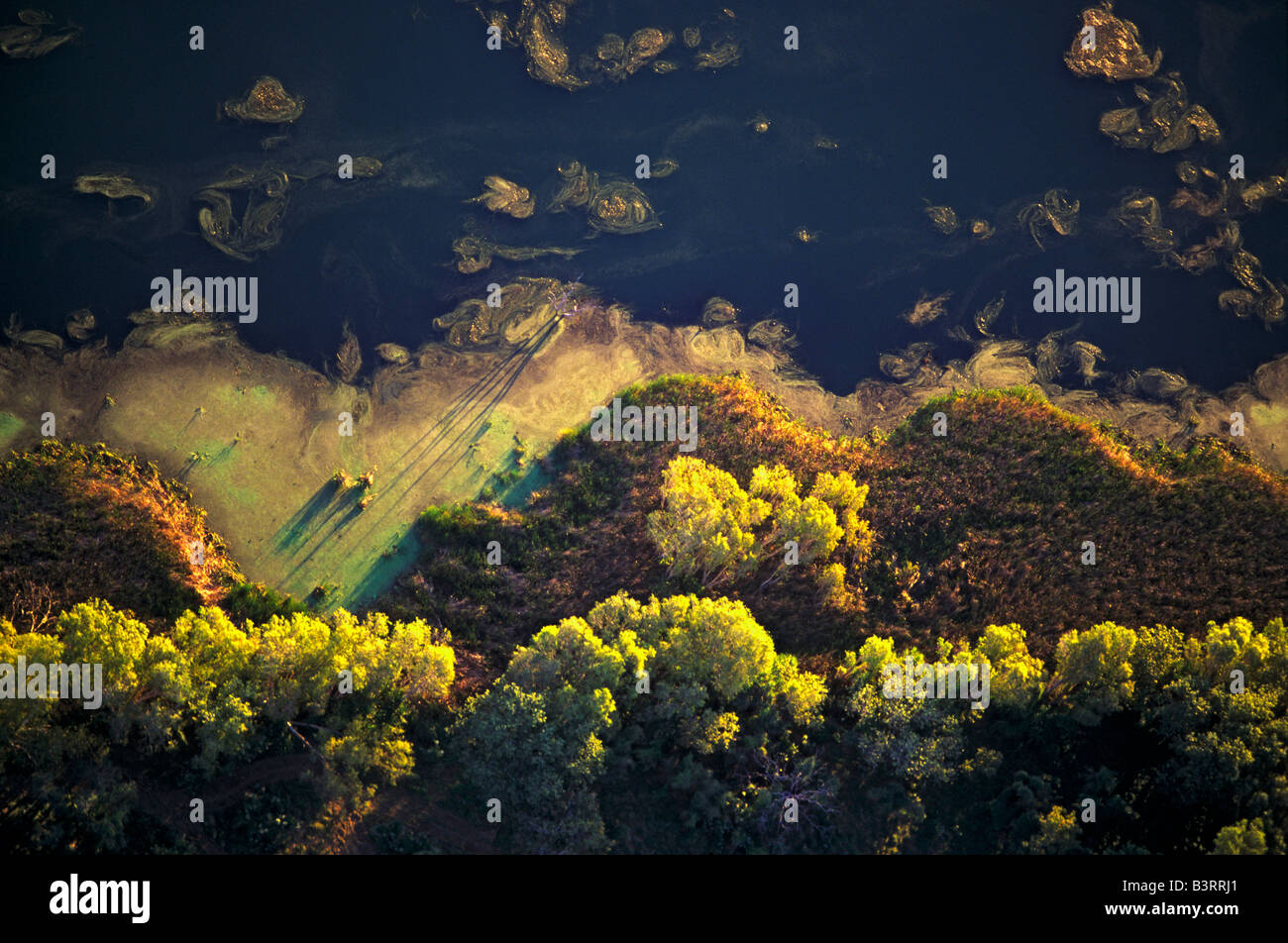 Aerial river Western Australia Stock Photo - Alamy