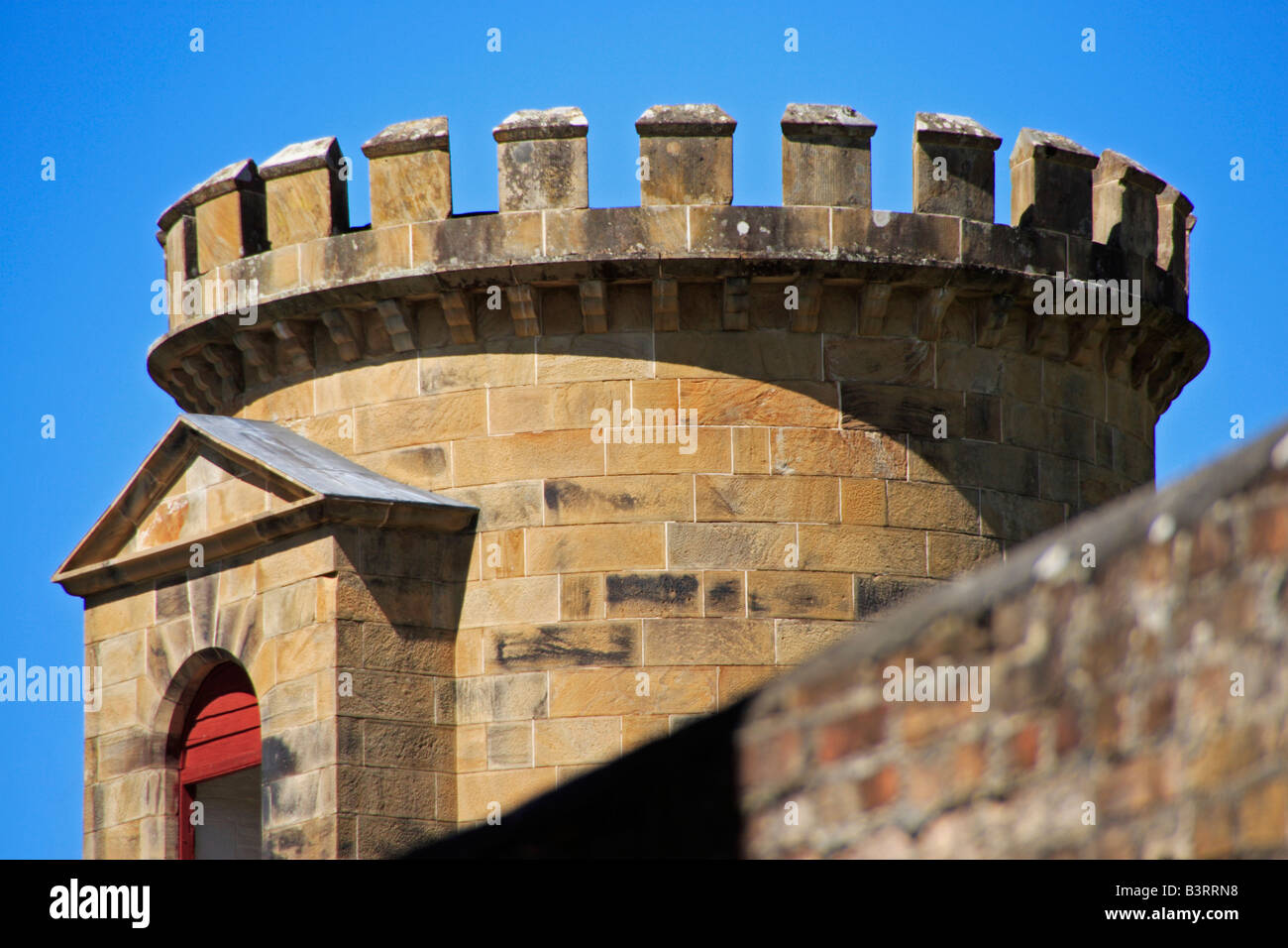 The Guard Tower at Port Arthur Historic Site Stock Photo - Alamy