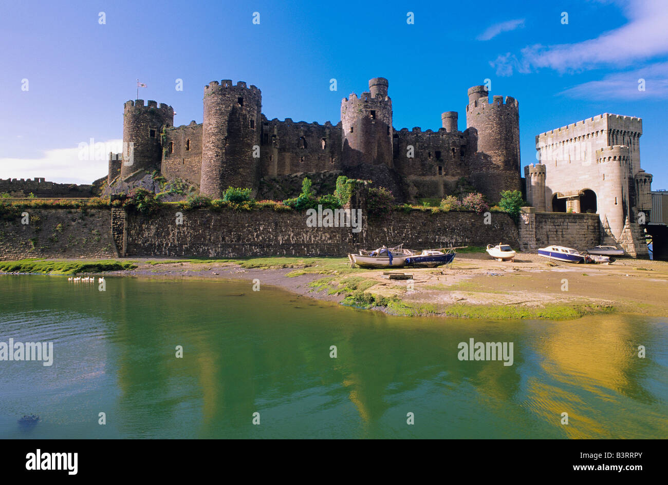 Conway castle hi-res stock photography and images - Alamy