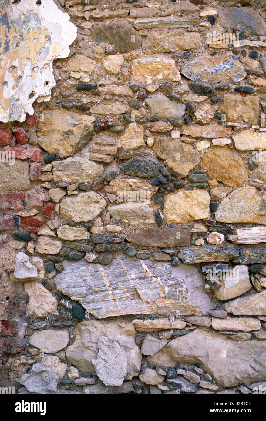 Stone wall structure Stock Photo - Alamy