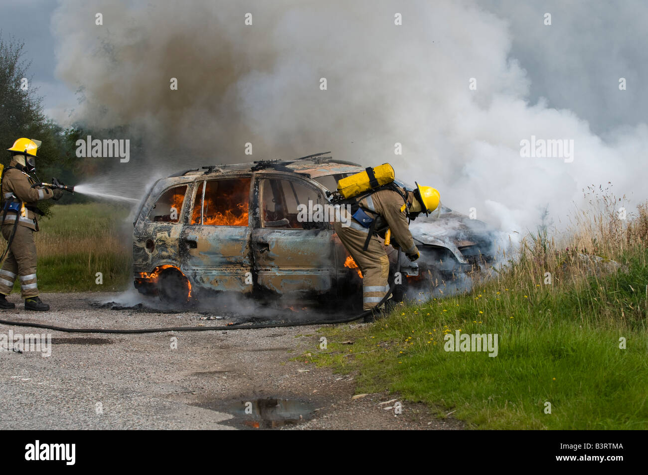 Travel on a fire engine hi-res stock photography and images - Alamy