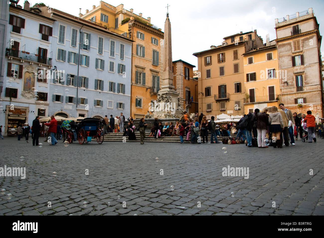 Piazza della Rotonda, Rome Italy Stock Photo - Alamy